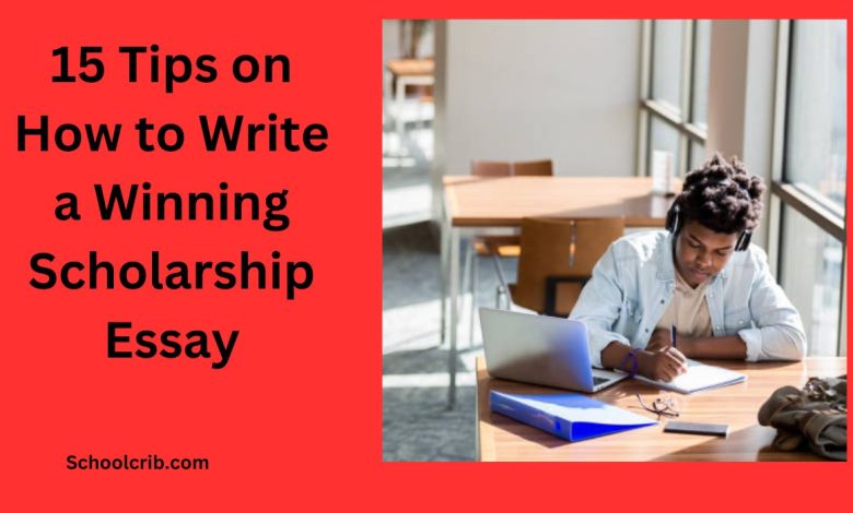 15 Tips on How to Write a Winning Scholarship Essay